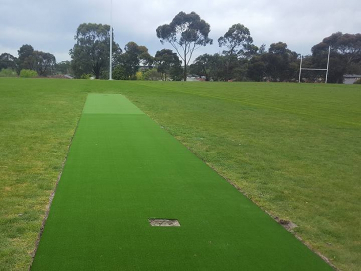 Cricket Pitch Installation